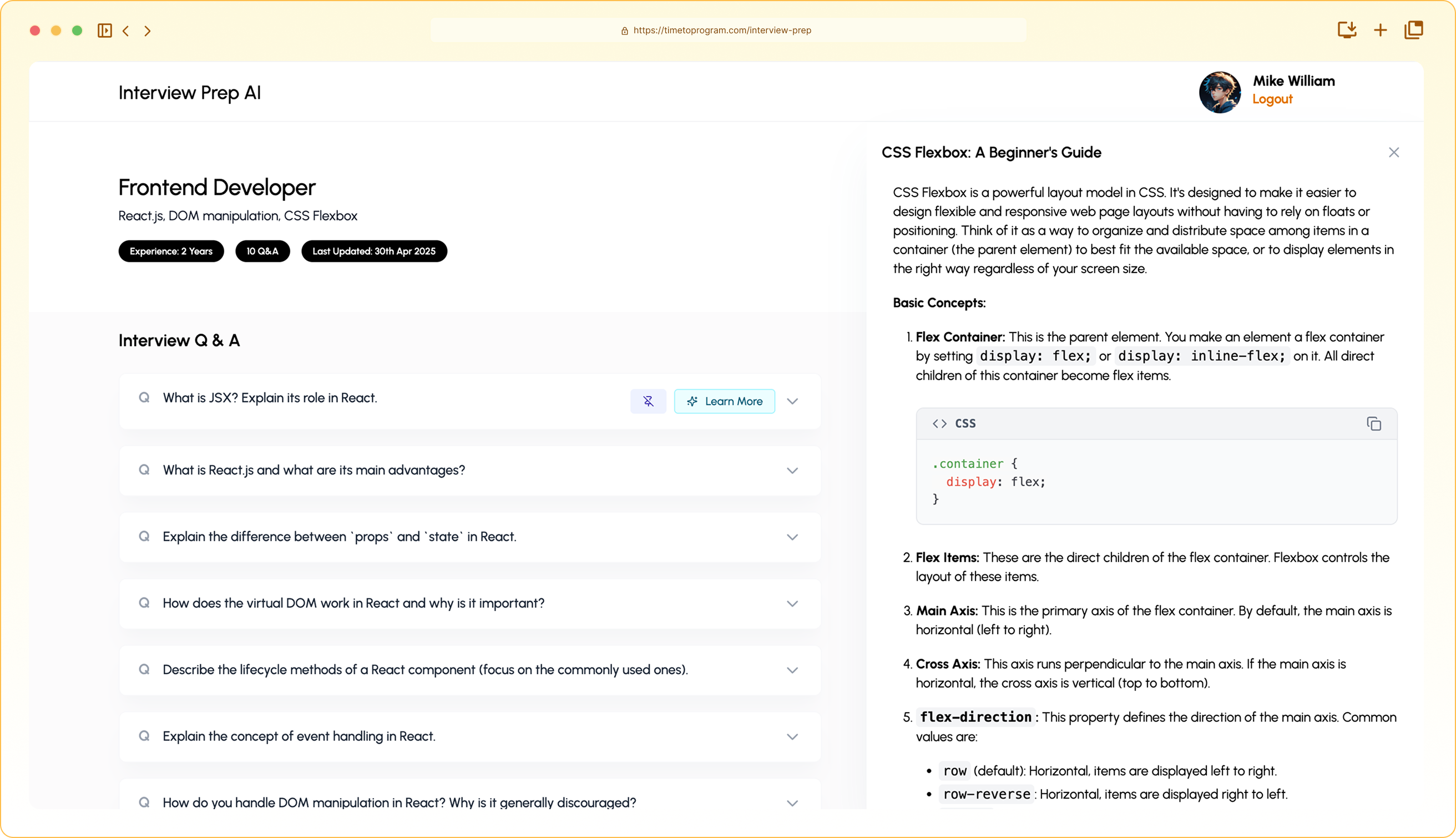 Interview Prep Ai